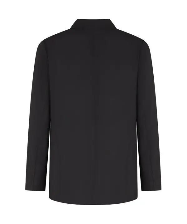 Emporio Armani Single Breasted Two Button Blazer - Blue