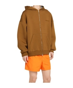 Gucci Embroidered Hooded Jersey Sweatshirt