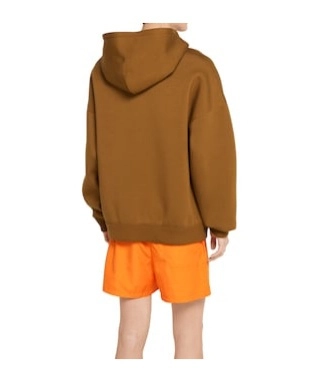 Gucci Embroidered Hooded Jersey Sweatshirt