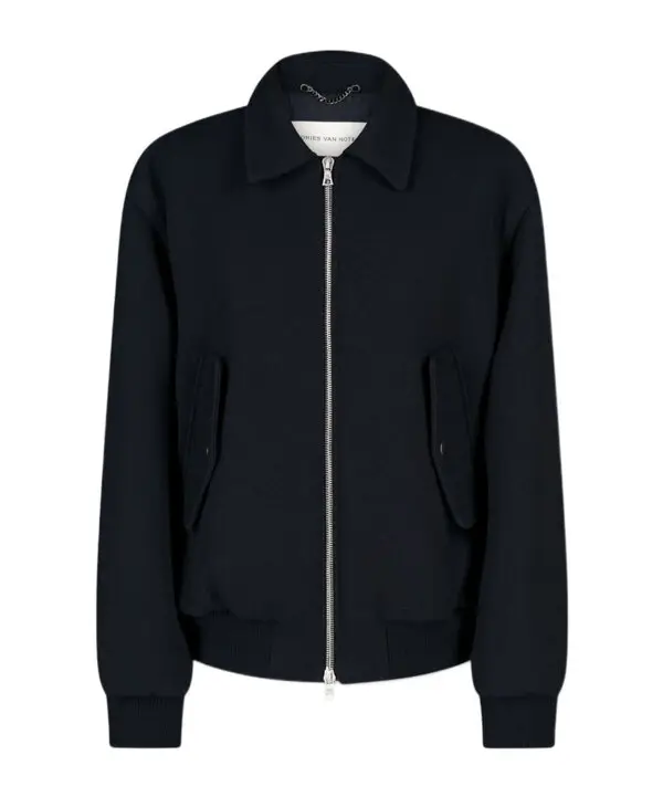 Dries Van Noten Long-sleeved Zip-up Jacket