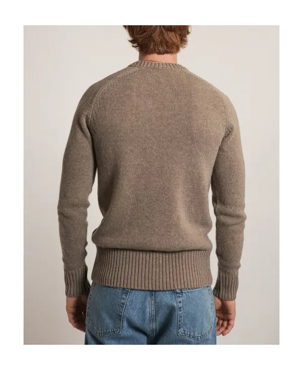 AMI Paris Knitted Crew-neck Jumper
