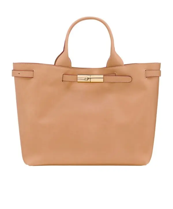 Longchamp Le Smart Tote Bag - Nude
