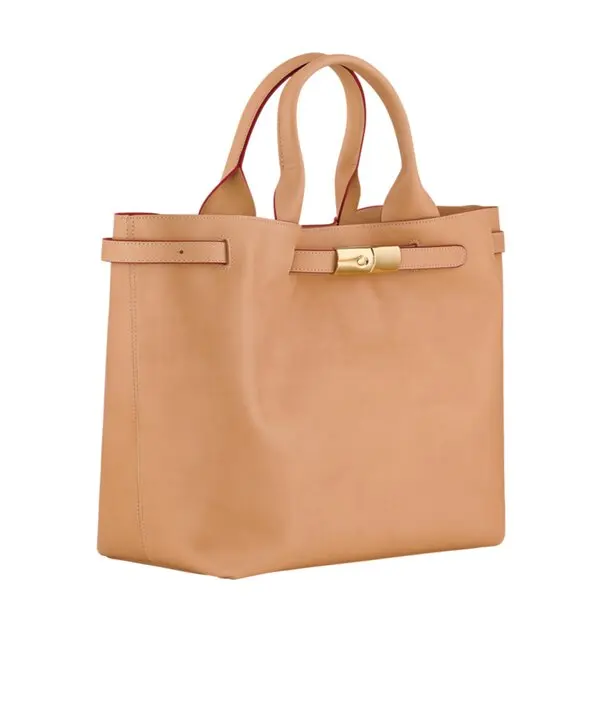 Longchamp Le Smart Tote Bag - Nude