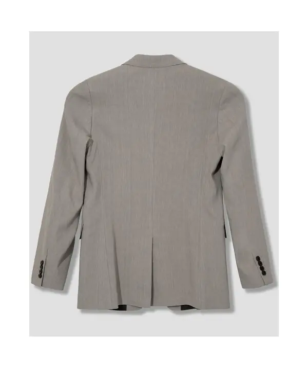 Dries Van Noten Long-sleeved Suit Jacket - Gray