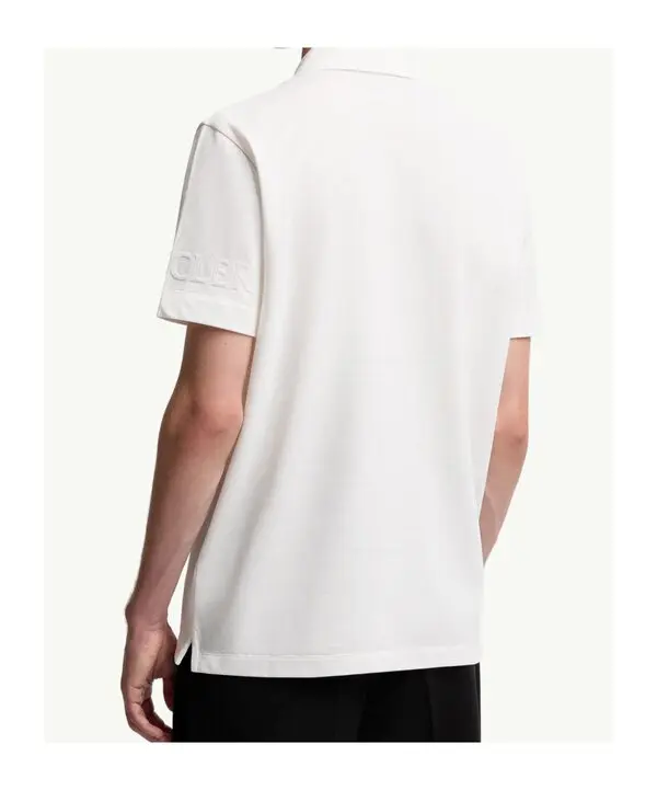 Moncler Logo Patch Short-sleeved Polo Shirt
