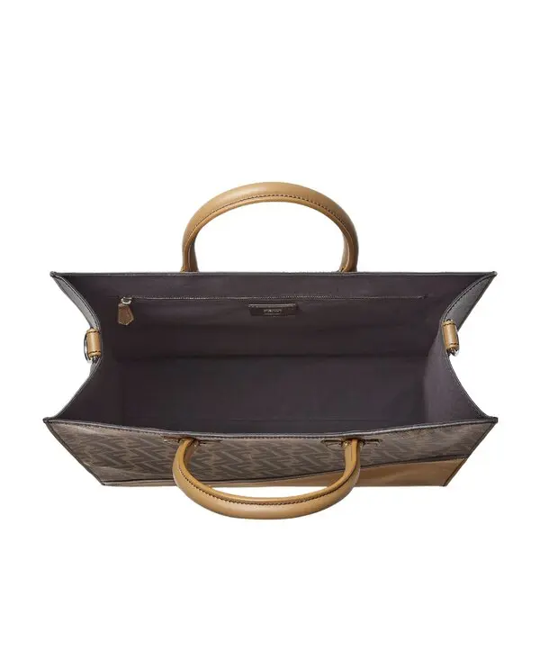 Fendi Ff Motif Vertical Tote Bag