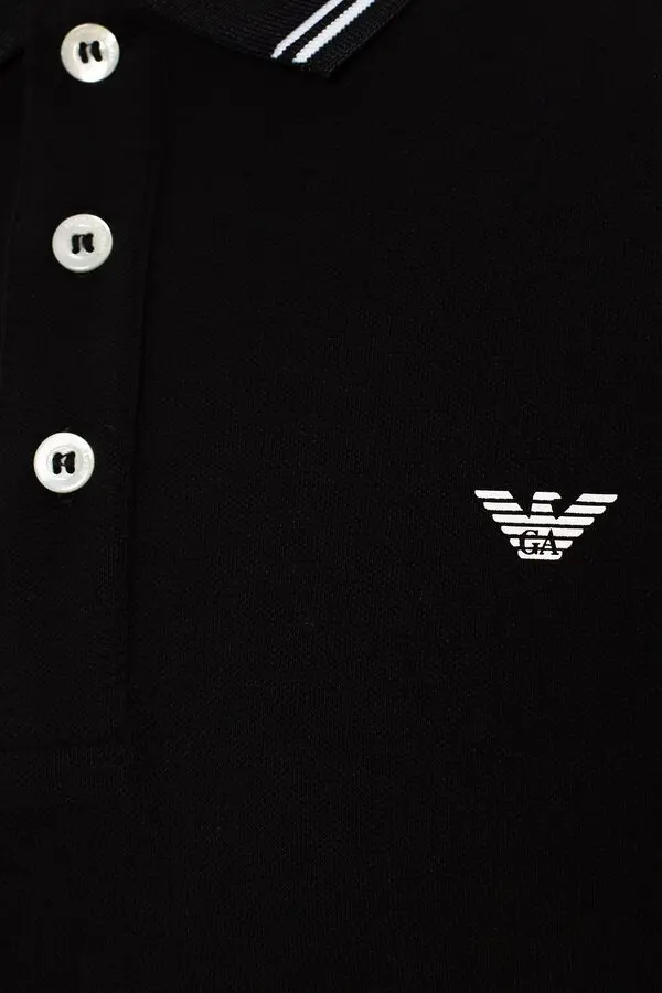 Emporio Armani Long-sleeved Polo Shirt