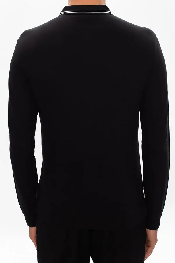 Emporio Armani Long-sleeved Polo Shirt