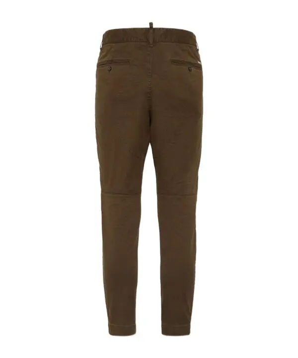Dsquared2 D2 Sexy Tapered-leg Chino Pants - Beech Brown