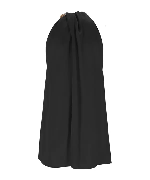 Stella McCartney Halterneck Chain Top - Black