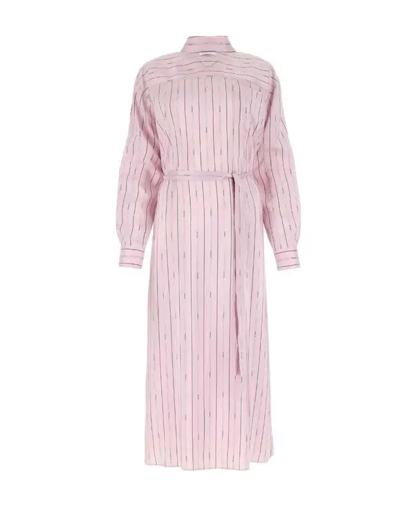Prada Long Sleeve Shirt Dress