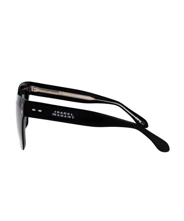 Isabel Marant Étoile Geometric Logo Print Sunglasses - Black