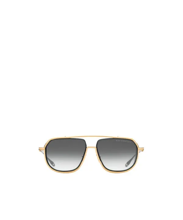 Dita Intracraft Navigator-frame Sunglasses - Gray