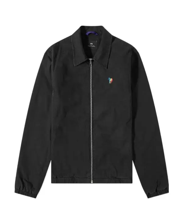 Paul Smith Zebra Embroidered Organic Cotton Jacket