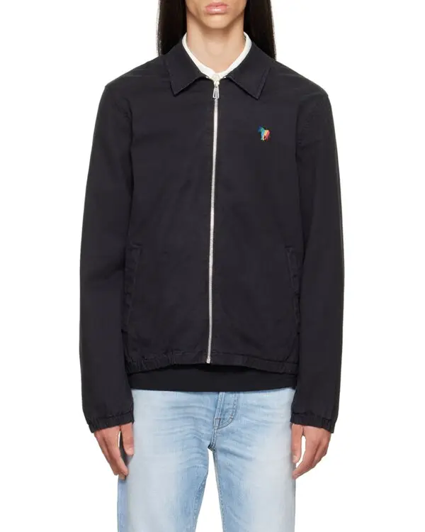 Paul Smith Zebra Embroidered Organic Cotton Jacket