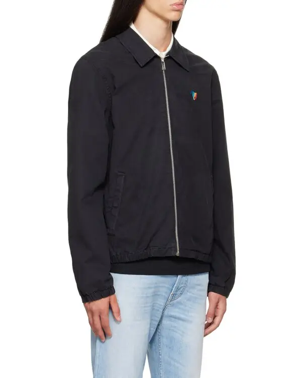 Paul Smith Zebra Embroidered Organic Cotton Jacket