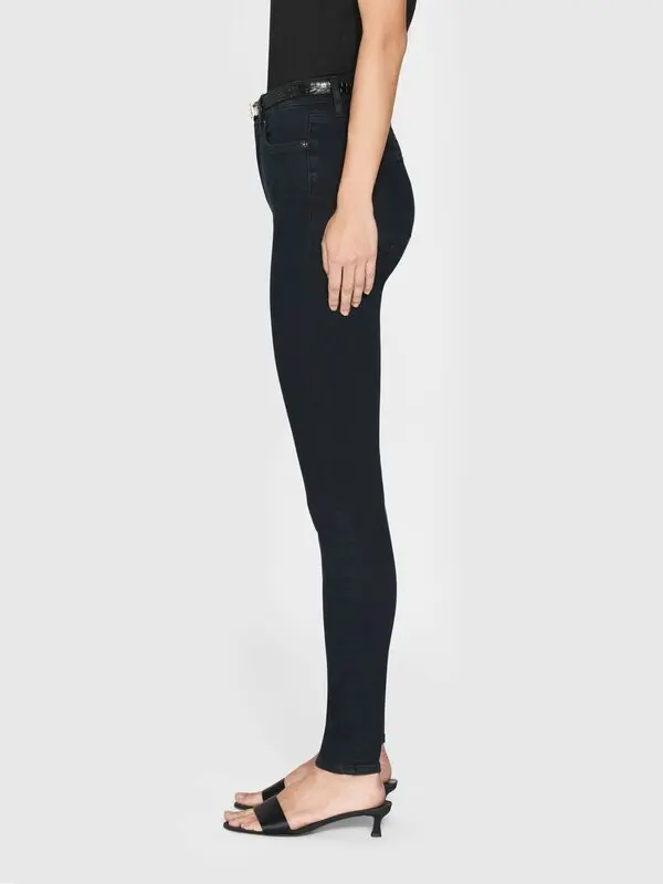FRAME Le High Skinny Jeans - Black