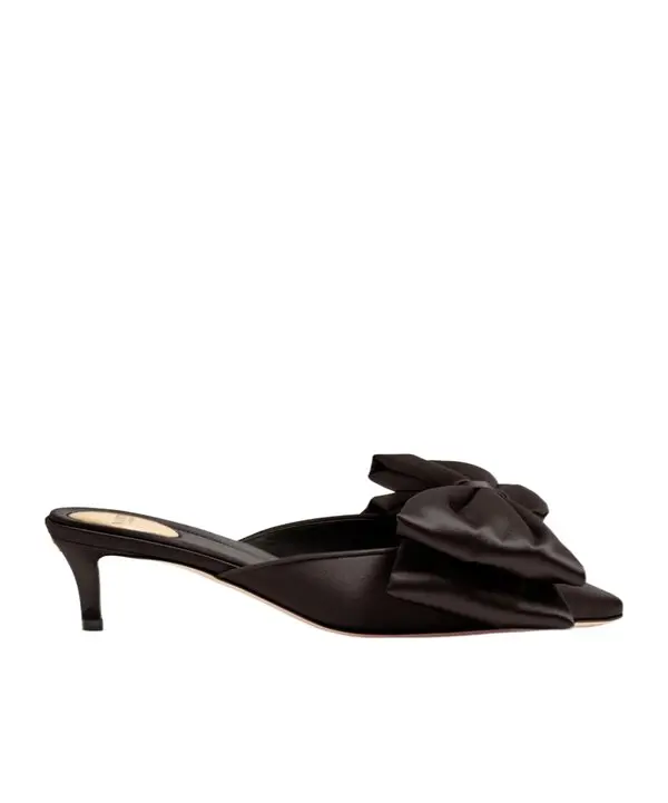 Valentino Garavani Yolande" Bow Detailed Slingback Mules
