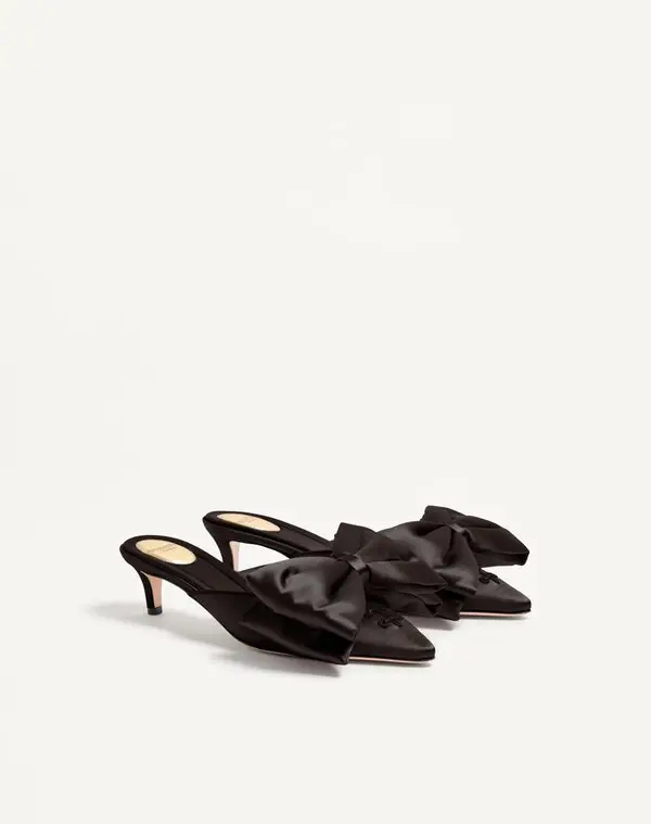 Valentino Garavani Yolande" Bow Detailed Slingback Mules