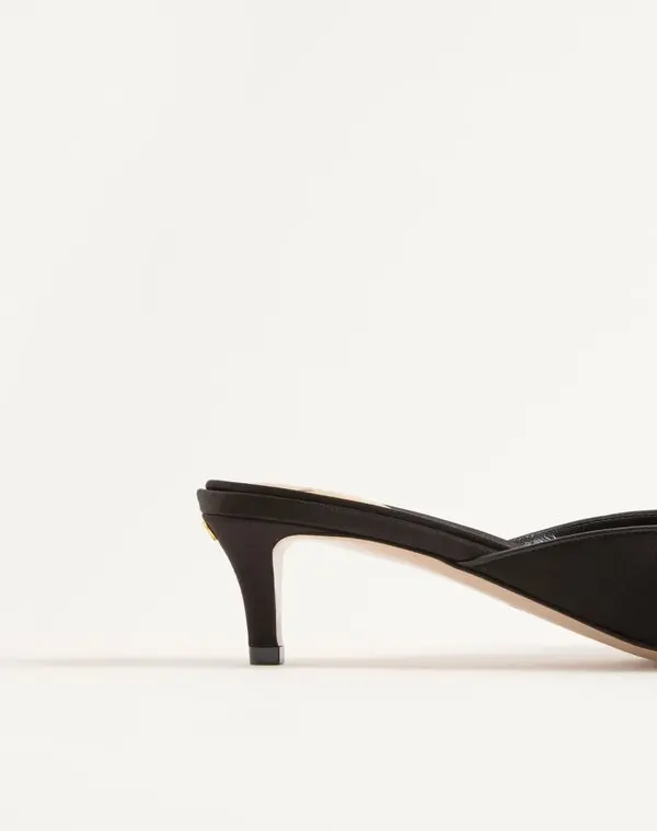 Valentino Garavani Yolande" Bow Detailed Slingback Mules