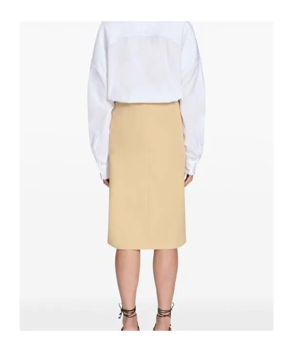 Dries Van Noten Belted A-line Skirt