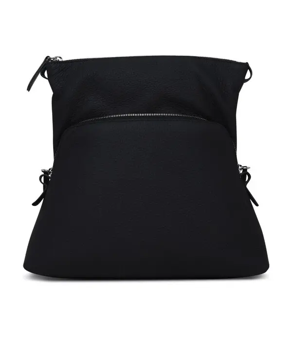 MAISON MARGIELA Logo Patch Zip-up Shoulder Bag