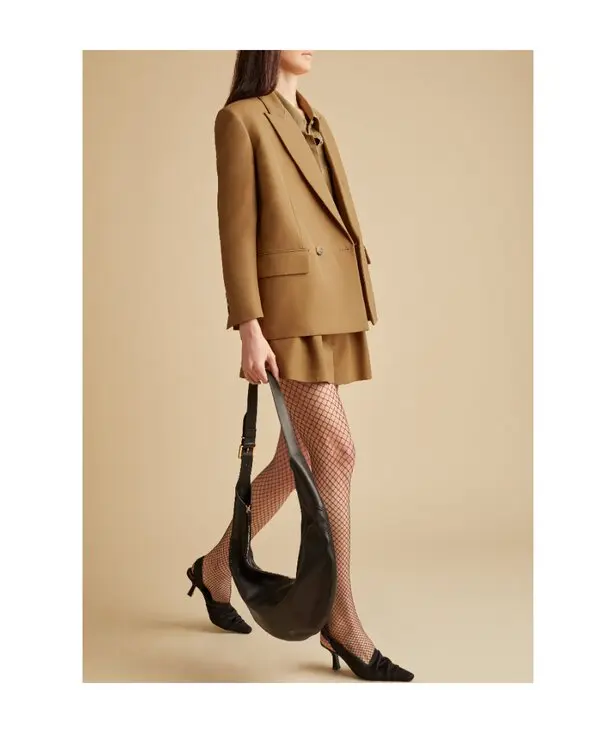 Khaite Peak-lapel Double-breasted Blazer