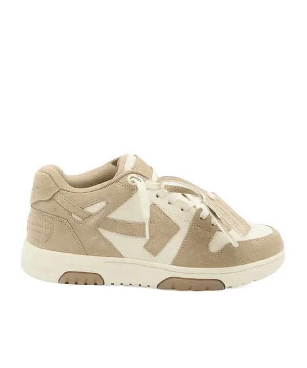 Off-White Out Of Office Lace-up Sneakers - Nude