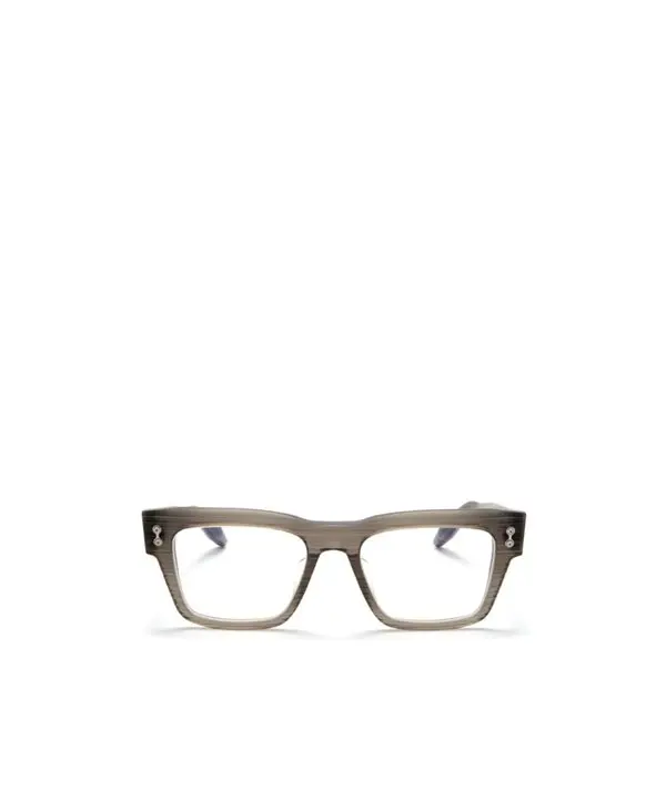 AKONI Geometric Flat Mirror Eyeglasses - Gray