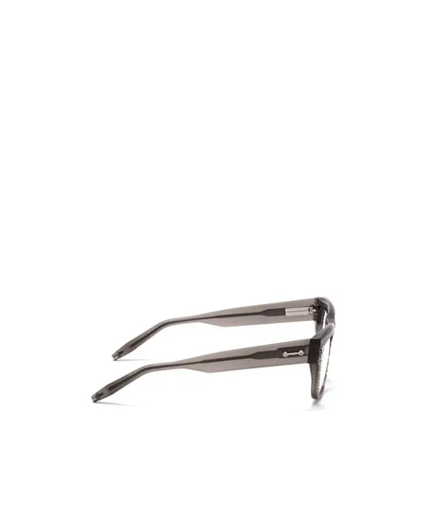 AKONI Geometric Flat Mirror Eyeglasses - Gray