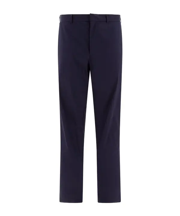 Prada Logo Patch Straight-leg Trousers - No