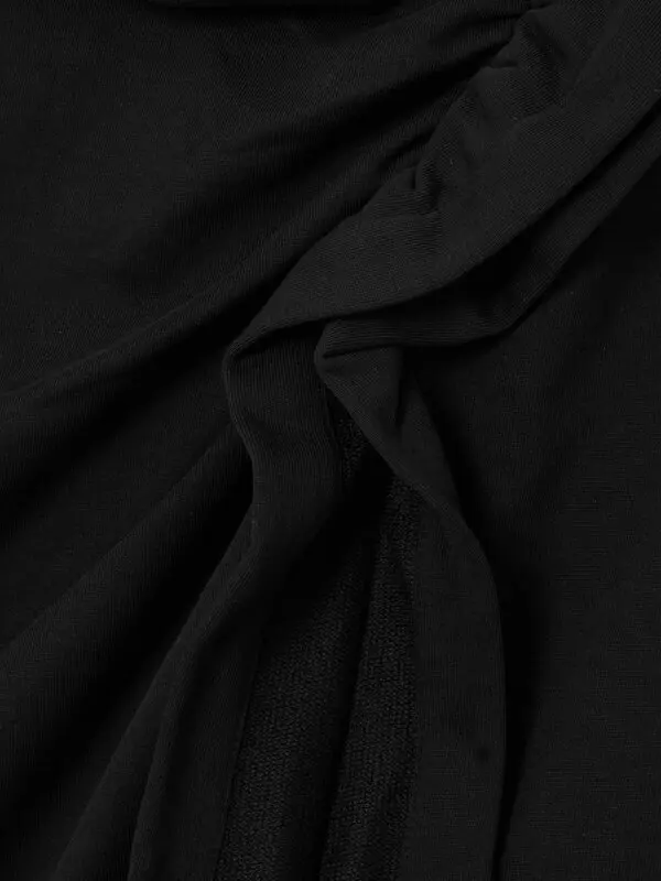 Dries Van Noten Ruffle-trim Cotton Midi Skirt