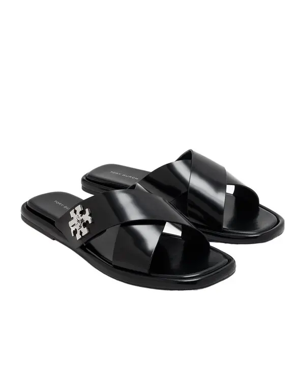 Tory Burch T Lock Cross Slides