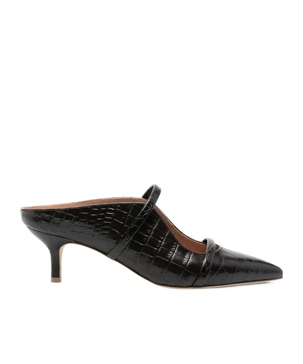 MALONE SOULIERS 60mm Maureen Pointed Strap Mules