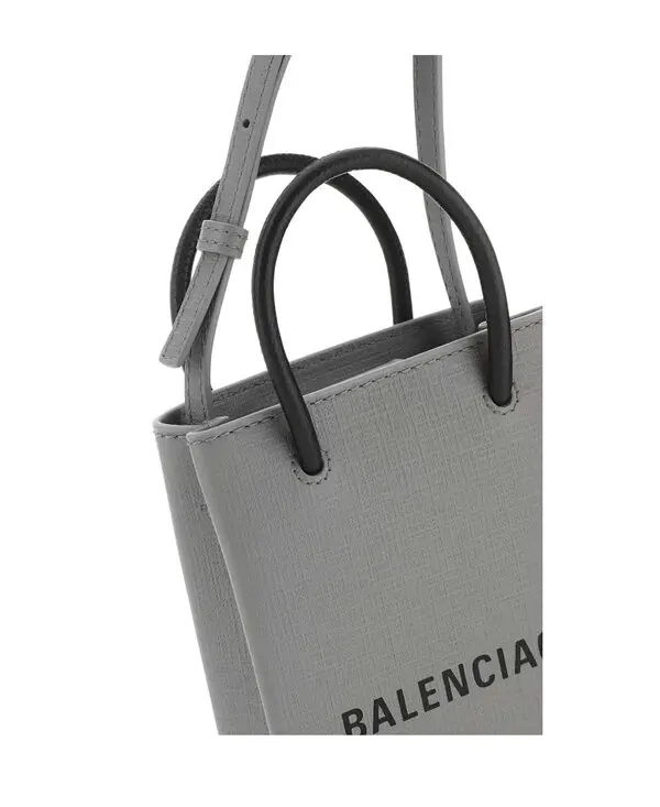 Balenciaga Logo Printed Phone Holder