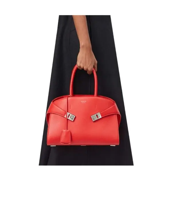 FERRAGAMO Logo Printed Tote Bag - Red