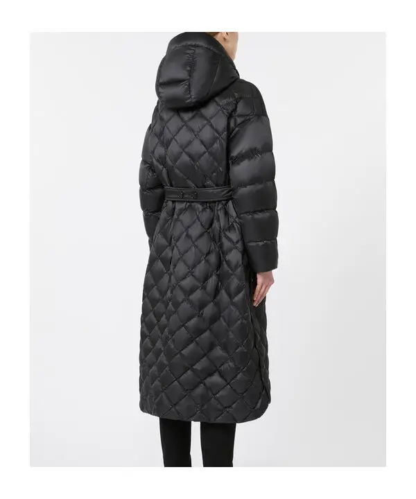 Max Mara Trepar Quilted Down Coat - Black