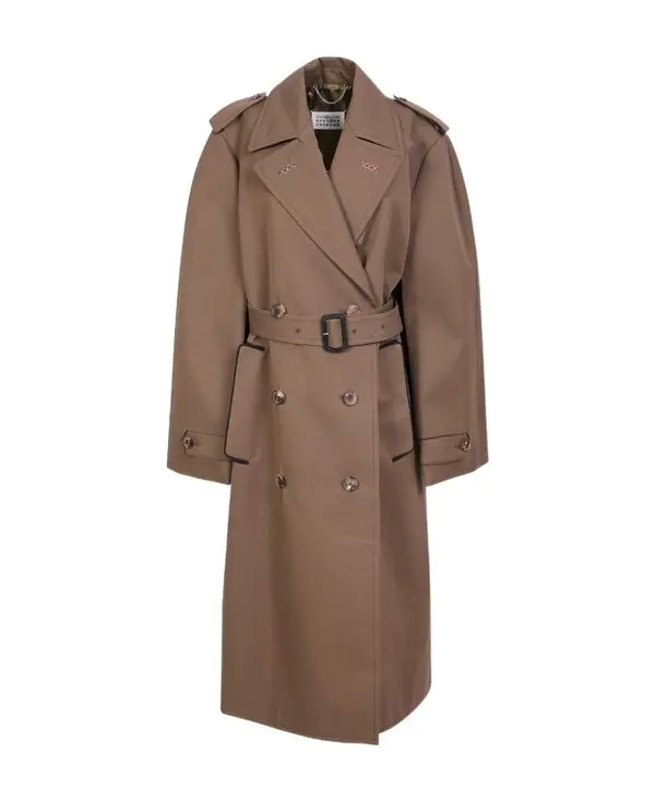 MAISON MARGIELA Belted Trench Coat