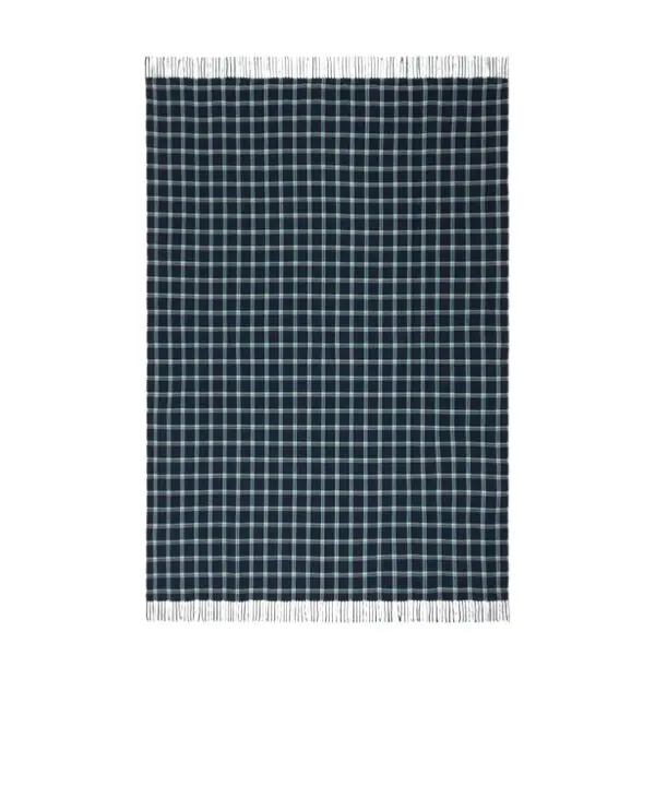 Etro Plaid Scarf - Black