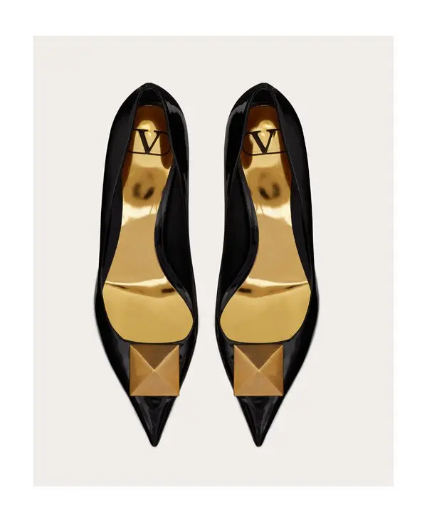 Valentino Garavani 55mm Rockstud-embellished Pointed-toe Pumps