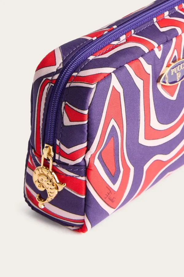 Emilio Pucci Labirinto Print Padded Beauty Case