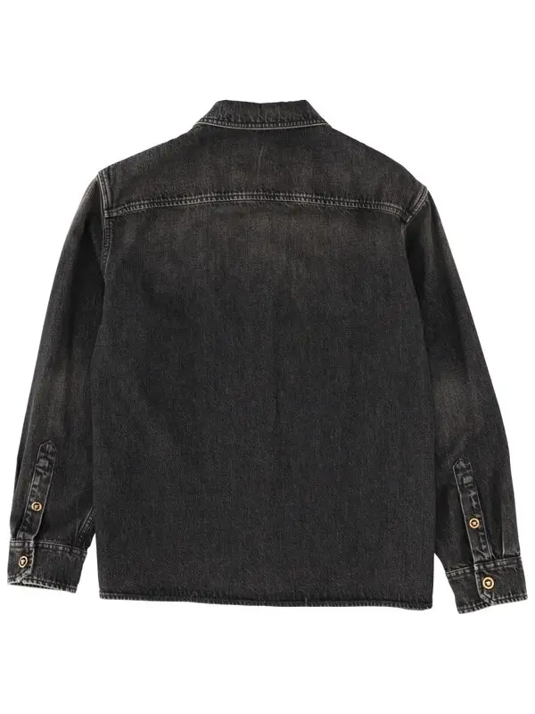 Versace Denim Zip-up Jacket - No
