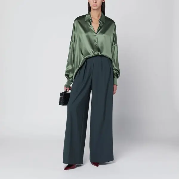 Dries Van Noten Pleated Wide-leg Trousers