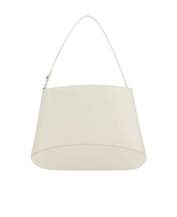LOW CLASSIC Logo Embossed Tote Bag - White
