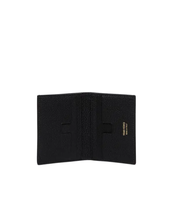 TOM FORD Textured Bi-fold Card Holder
