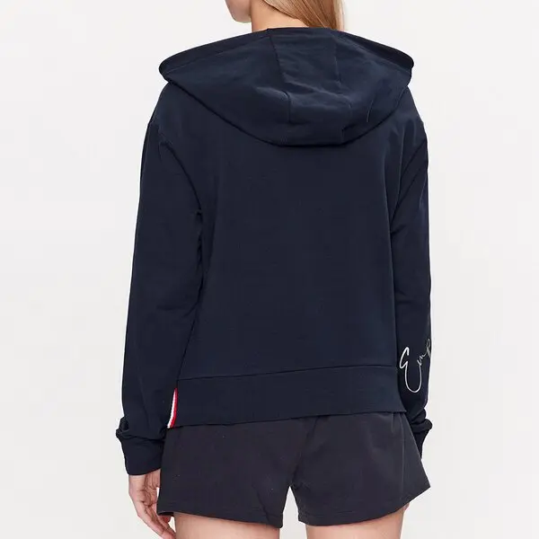 EA7 Zip-up Hooded Hoodie