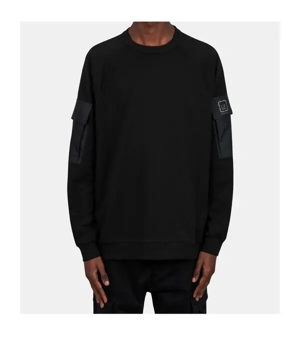 C.P. COMPANY Crew Sweatshirt - Black