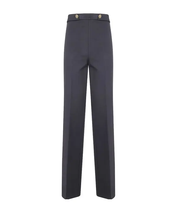 TWINSET Tailored Button-fastening Trousers