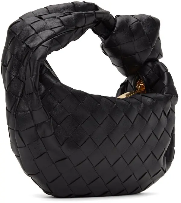 Bottega Veneta Mini Jodie Tote Bag - Black
