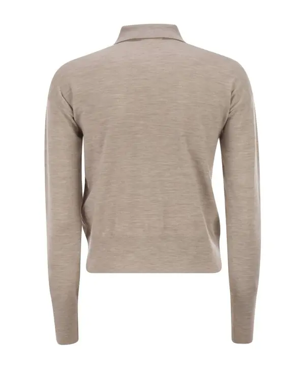 Max Mara Medeola Knitted Cardigan - Nude